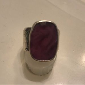 Sundance | Jewelry | Jes Maharry Ruby Ring Us Size 7 | Poshmark